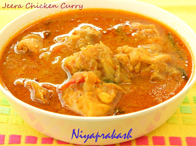 Niya's World: Jeera Chicken Curry