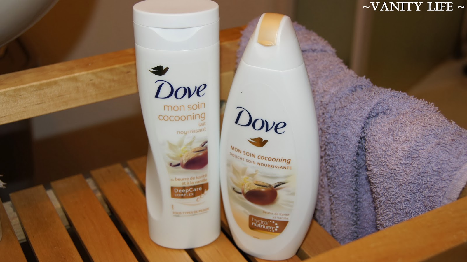 ~ Vanity Life ~ : La gamme Dove 'Mon soin cocooning'