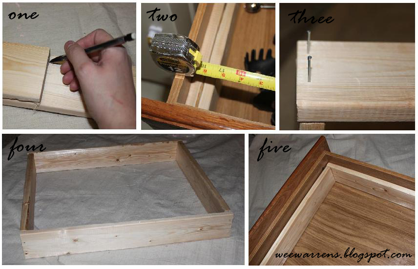 Wee Warrens: Diagonal Drawer Divider Tutorial