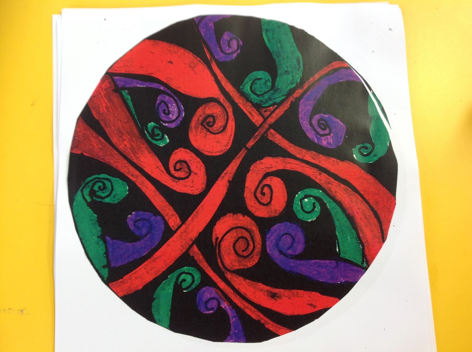 Room 3 Year 3 2017 : Raewyn Harris Art lesson