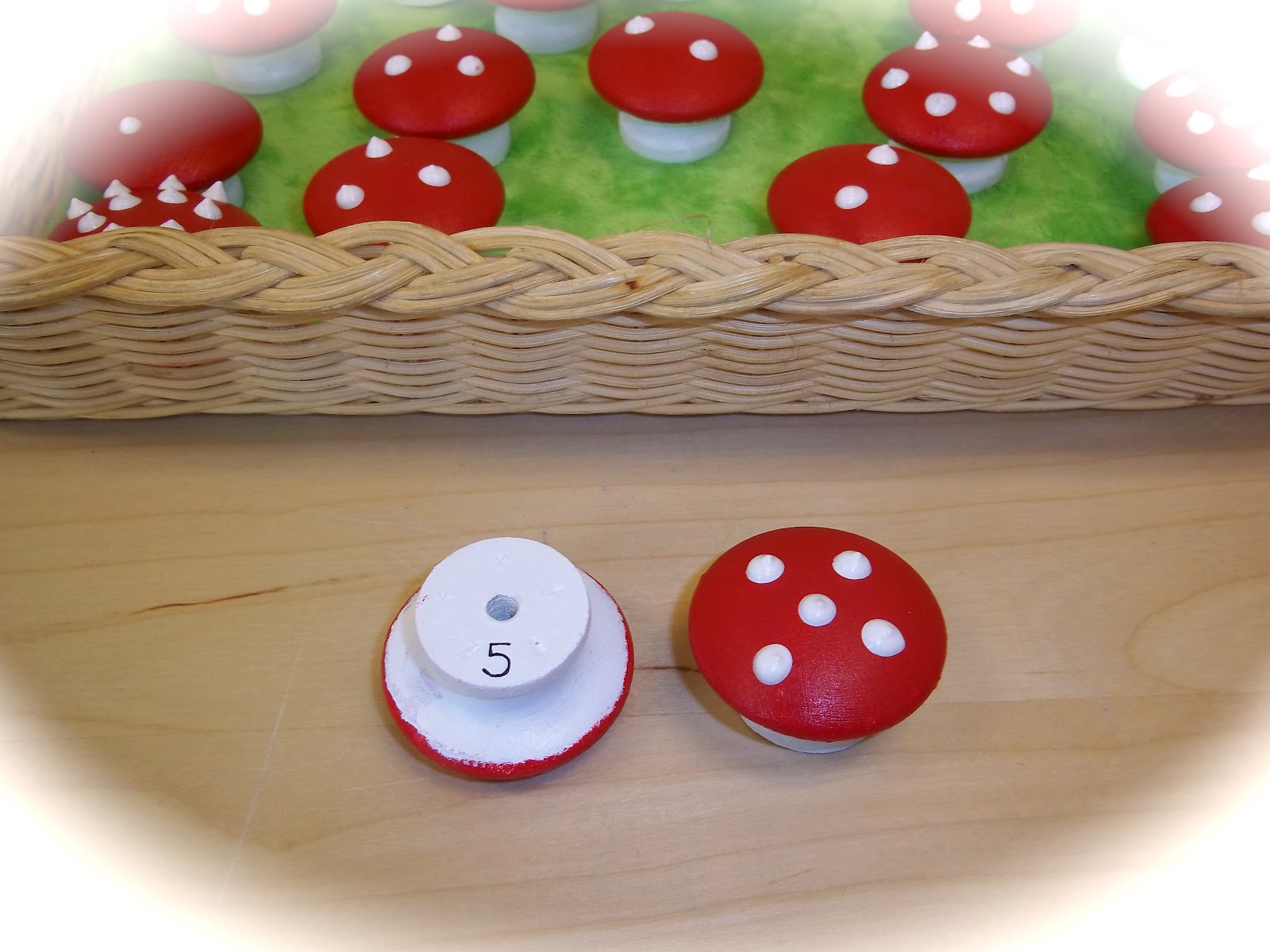 The Helpful Garden: Mushroom Matching Numbers Game