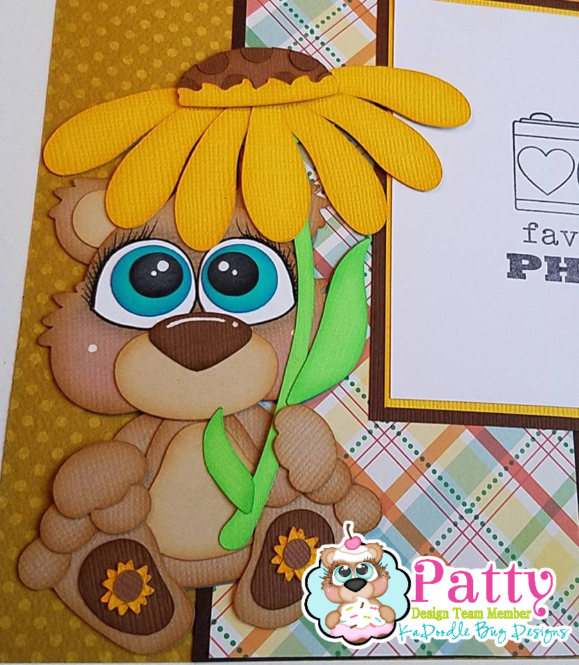 kaDoodle Bug Designs Blog: Cutie KaToodles Sunflower Bears Layout