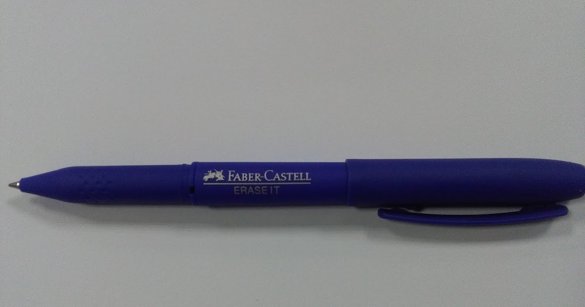 Solo Lapiceros: FABER CASTELL - Erase it (0.6mm)