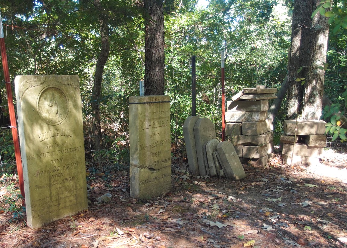 Haywood County Line: Inside the Forrest Cemetery