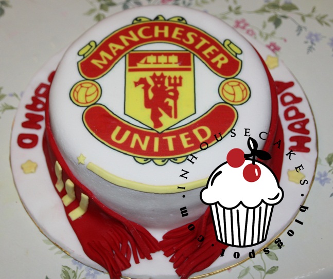 Man United Cake | InHouseCakes