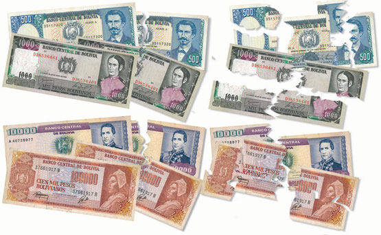 Conoce a Bolivia: moneda-