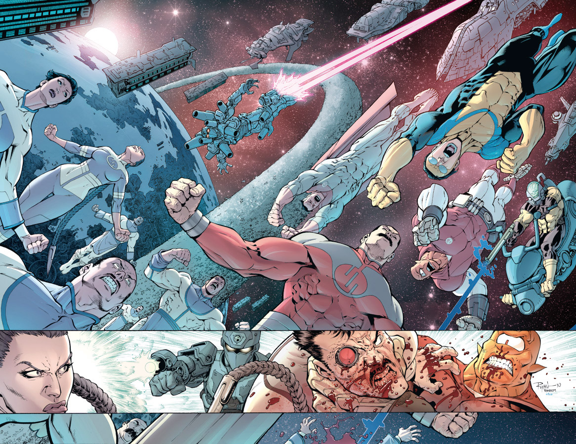 What's the rumpus?: Invencible: La guerra viltrumita