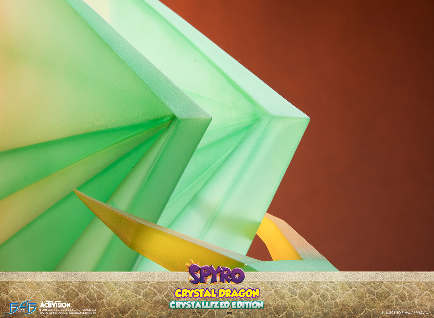 Spyro the Dragon - Crystal Dragon Statue (First 4 Figures)