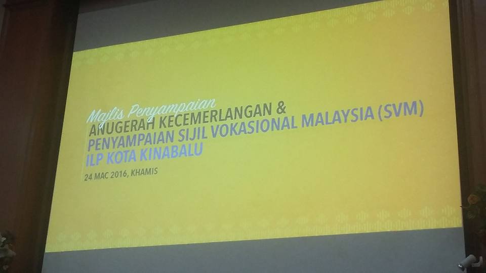 Majlis Anugerah Kecemerlangan & Penyampaian Sijil Vokasional Malaysia ...