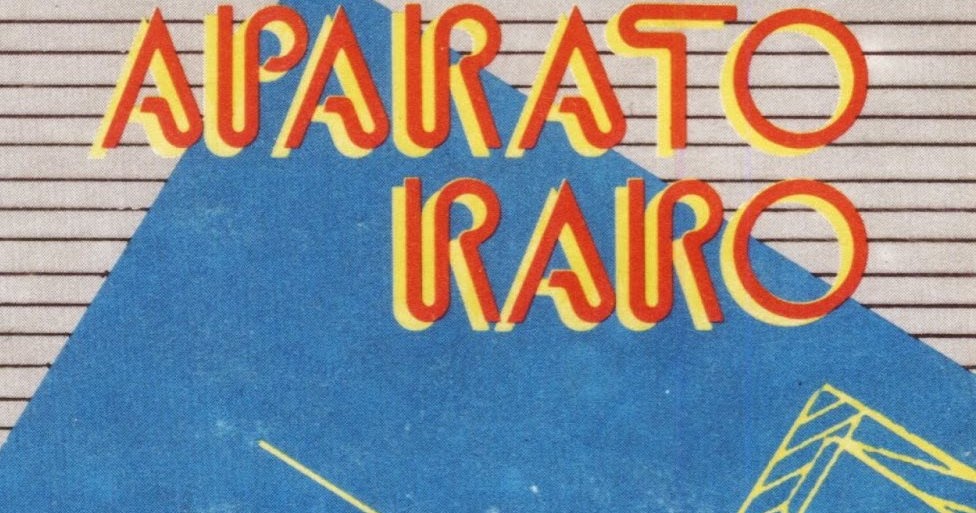ENTRE MUSICA: APARATO RARO - Aparato Raro (1985)