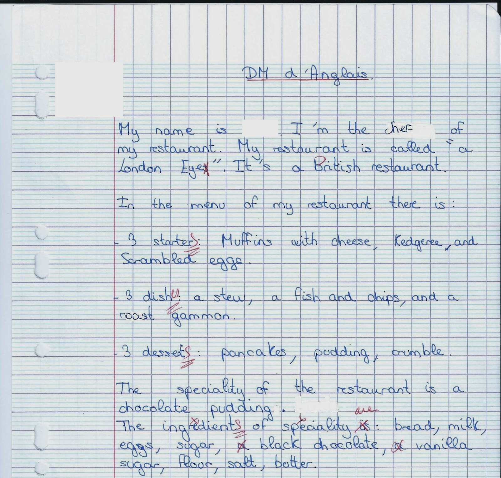 Mrs Djebbar's English Classroom: Réalisation DM Suite :)