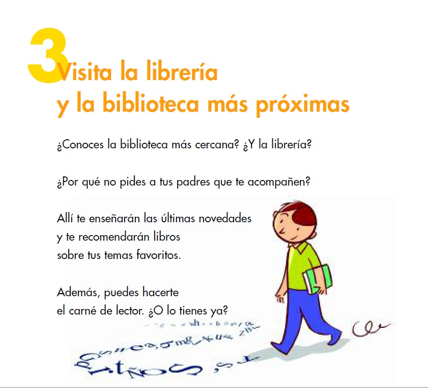 Un consejo para ser un buen lector ~ Biblioteca de Los Hinojosos