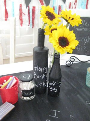 Creative Party Ideas by Cheryl: Chalkboard Party