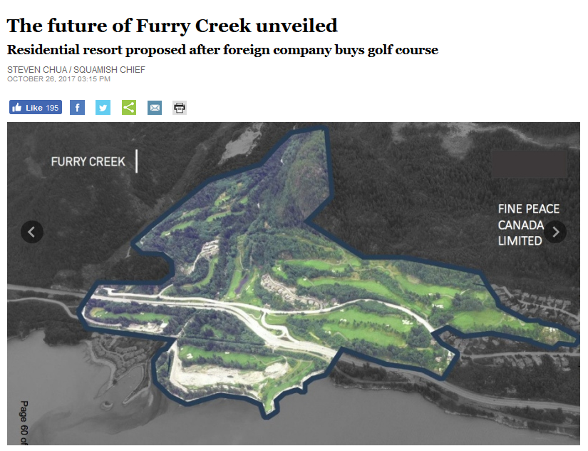 Michael Geller's Blog: Squamish Chief: The future of Furry Creek ...