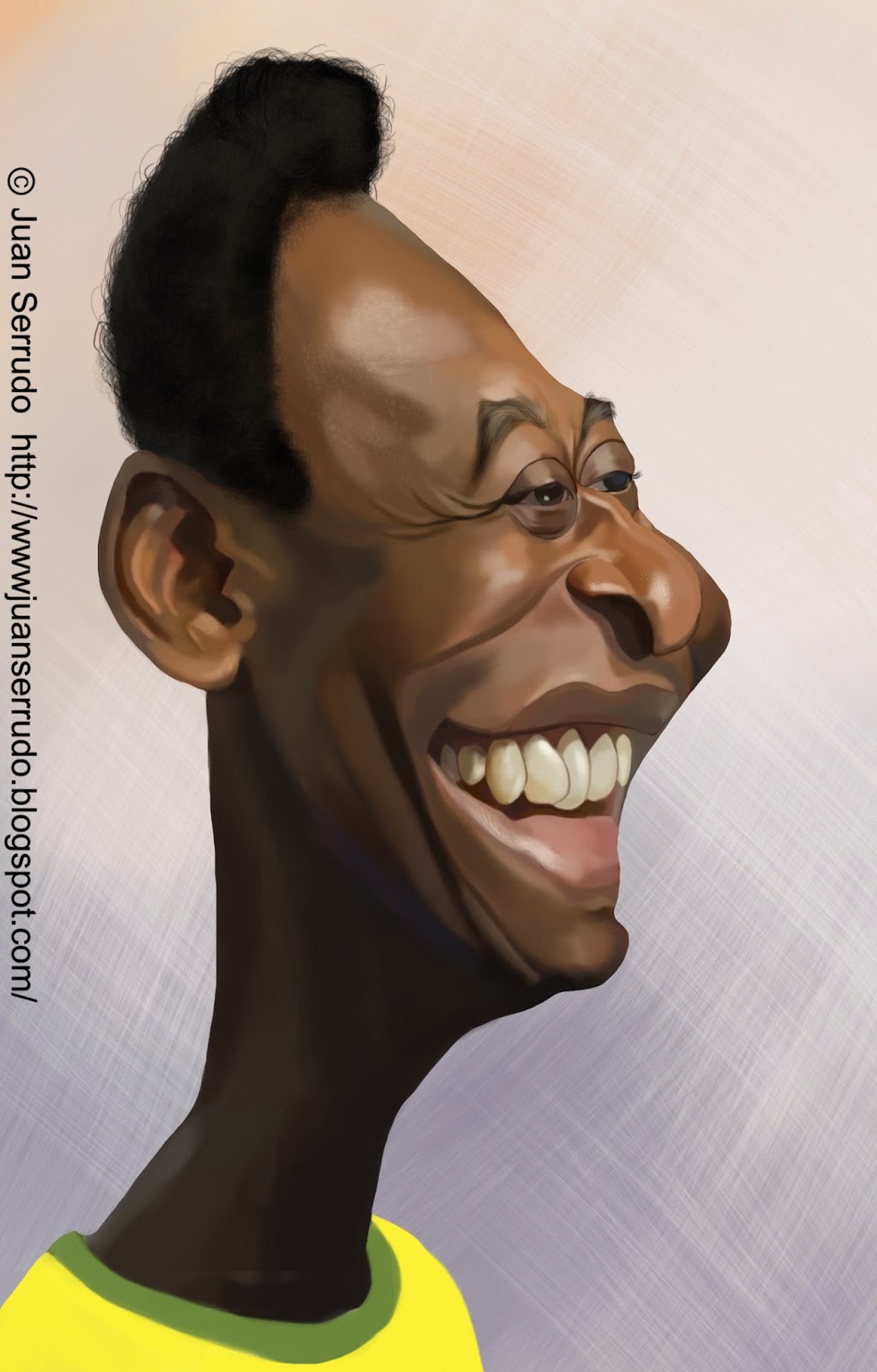 JUAN SERRUDO: CARICATURA PELE