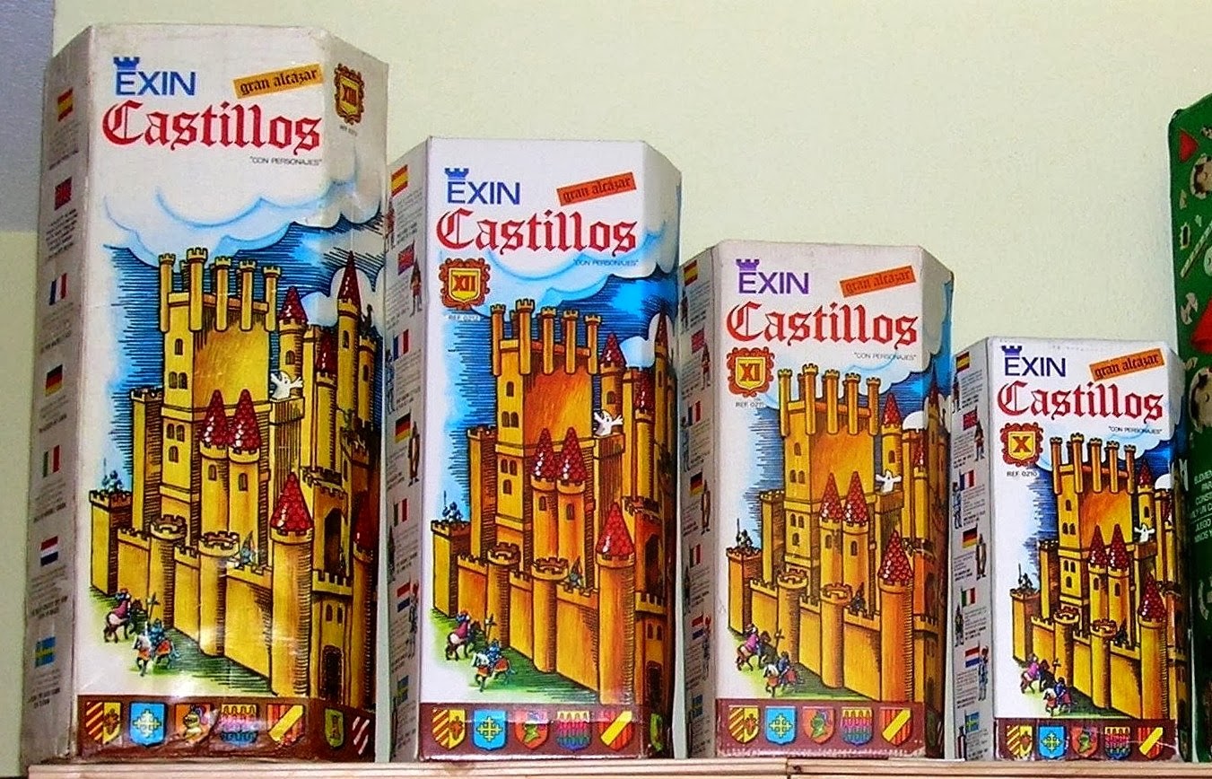 EXIN CASTILLOS ¡ EL JUGUETE QUE HACE HISTORIA ! ... para construir mil ...