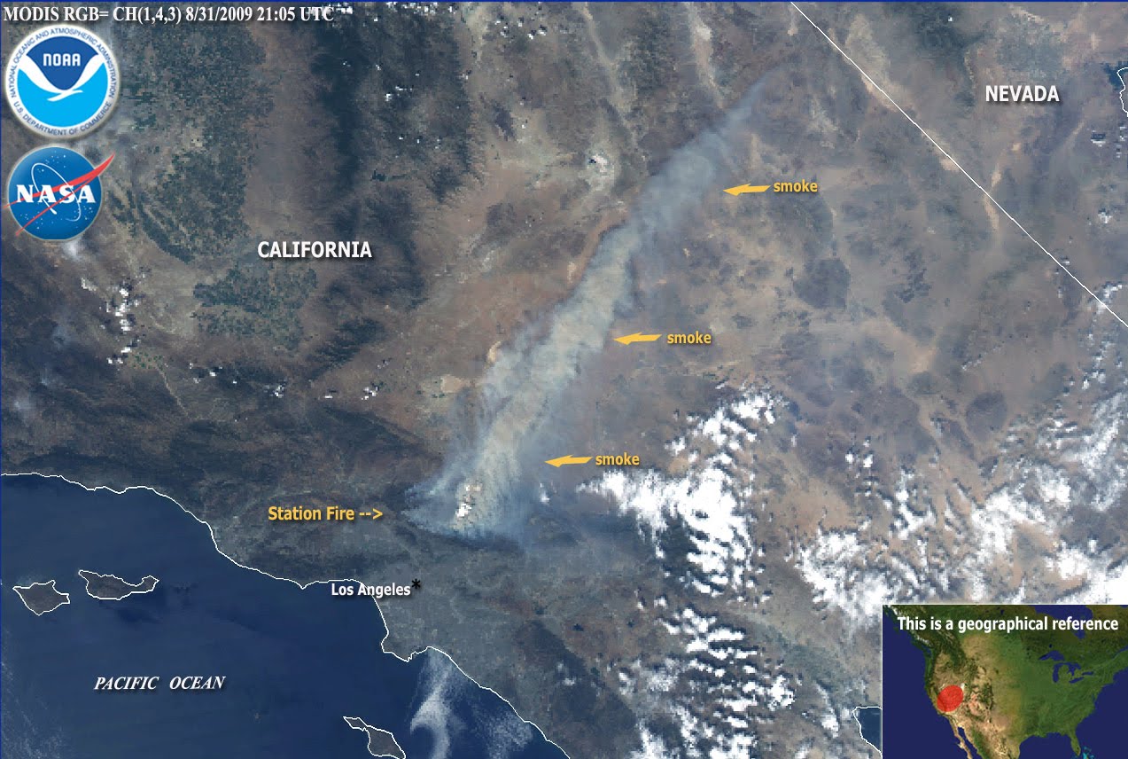 Valerie Ruiz: Final Lab: Station Fire 2009