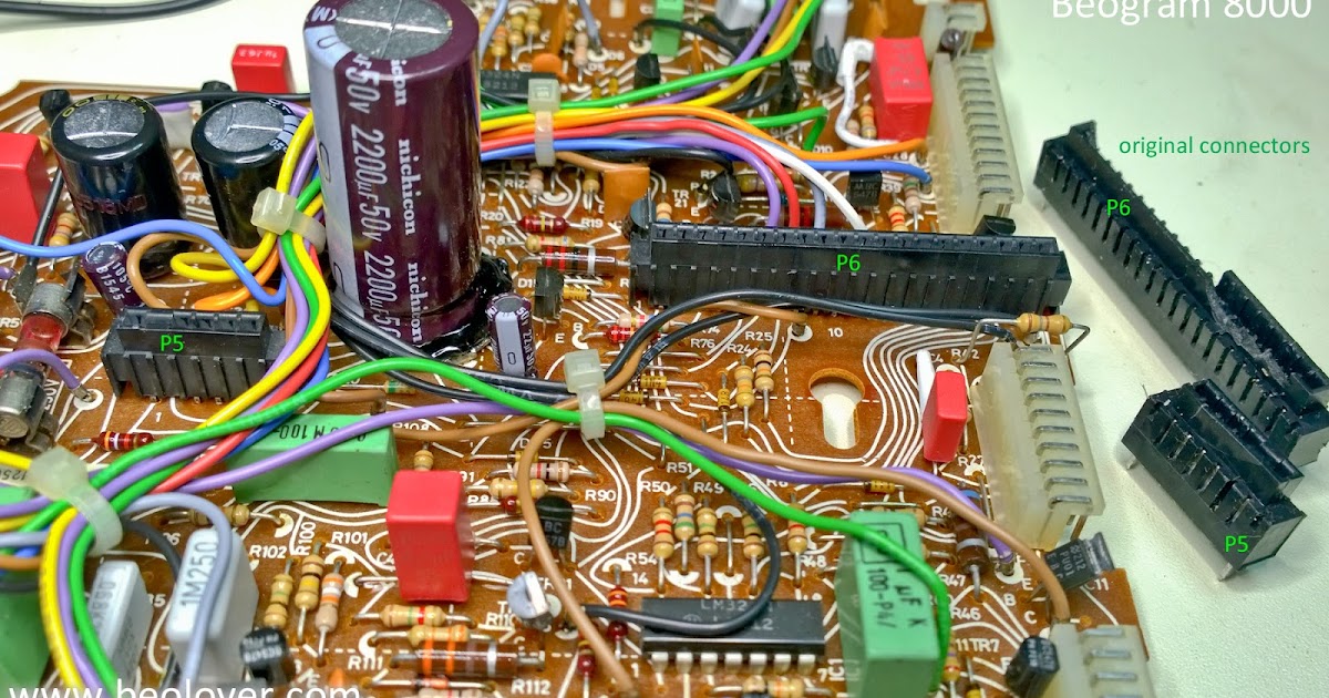 beolover: Beogram 8000: Finishing the Capacitor Replacement