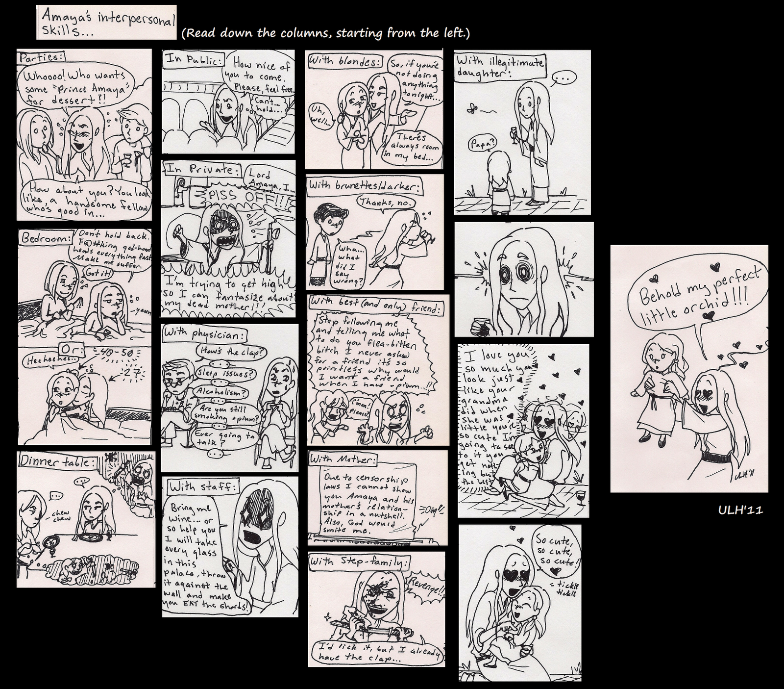 Uly's Comics: Amaya's Interpersonal Skills