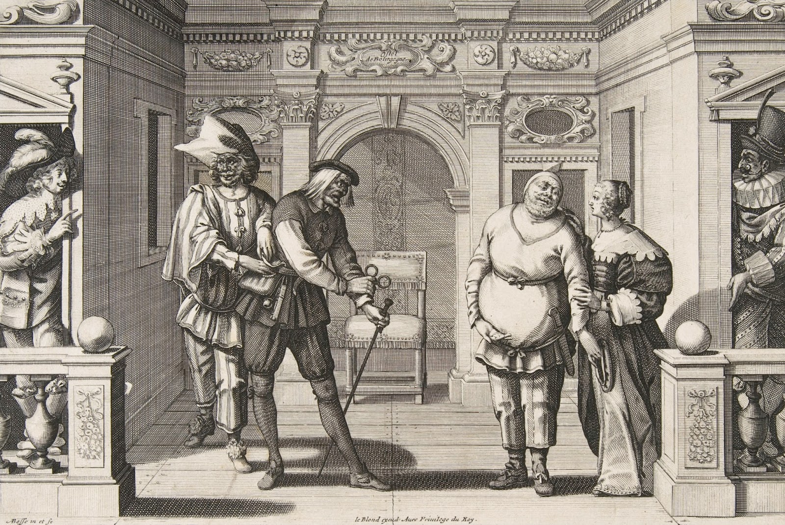 French Vocabulary Illustrated: histrion