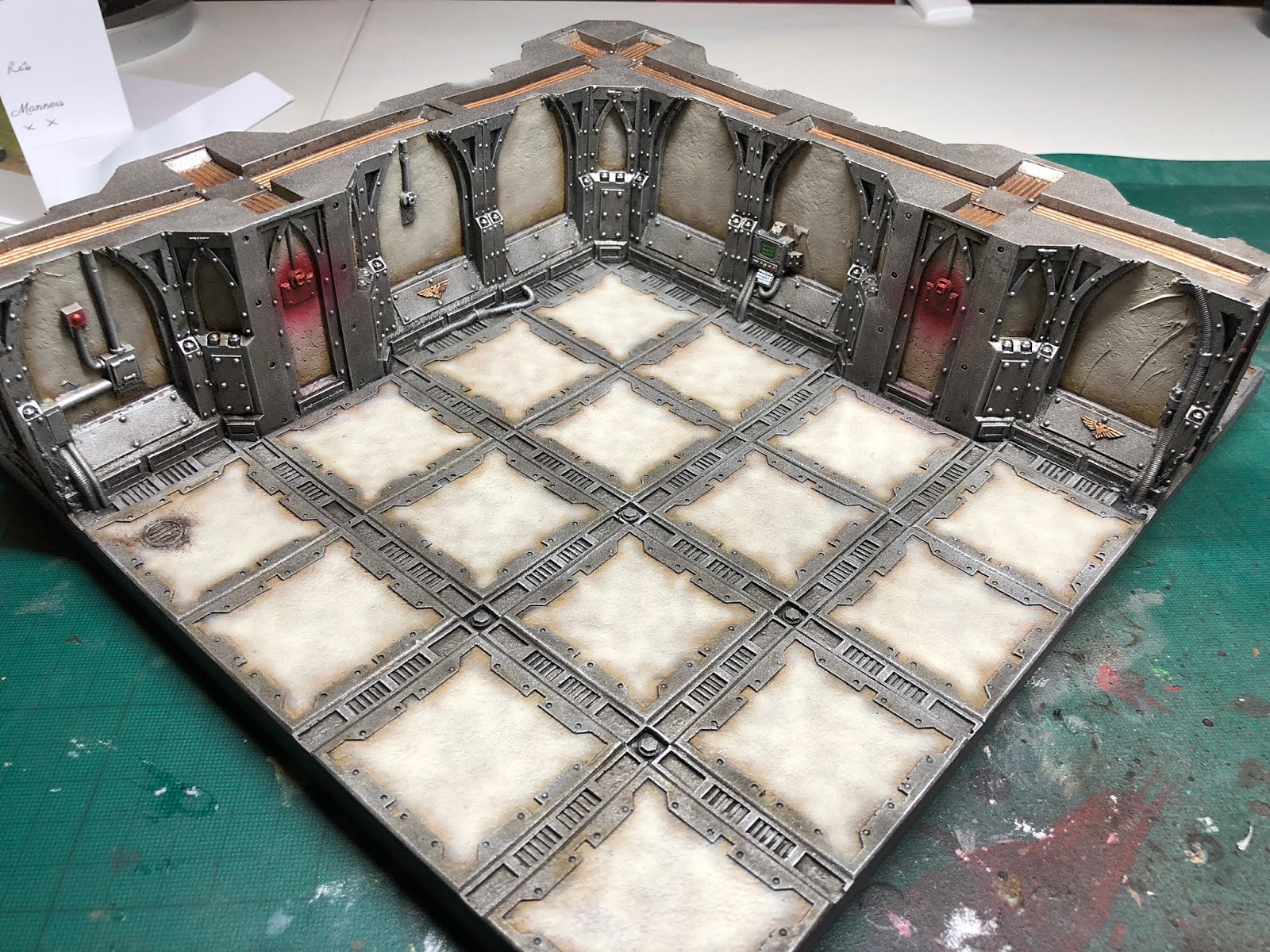 Battle Bunnies: Zone Mortalis Board Painting