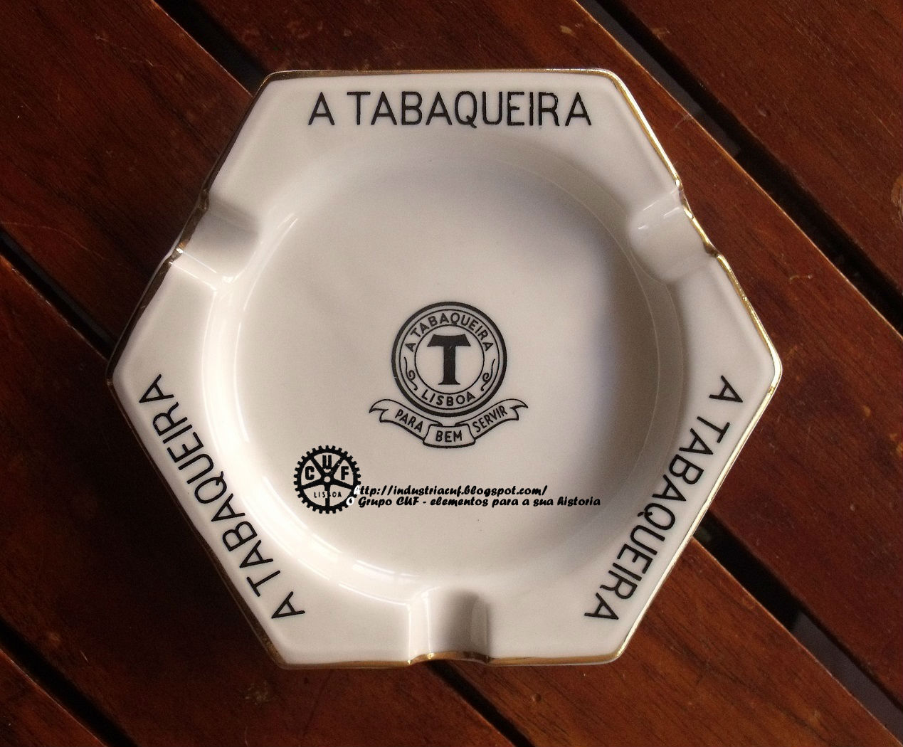 O Grupo CUF - elementos para a sua história: Cinzeiro da Tabaqueira
