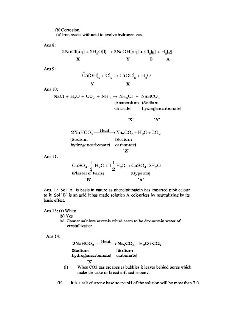 Steps towards learning: 100 % important questions for chapter 2 acids ...
