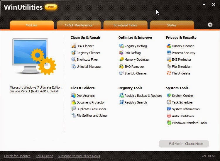 Winutilities pro 10.61 portable by valx : mezclatel