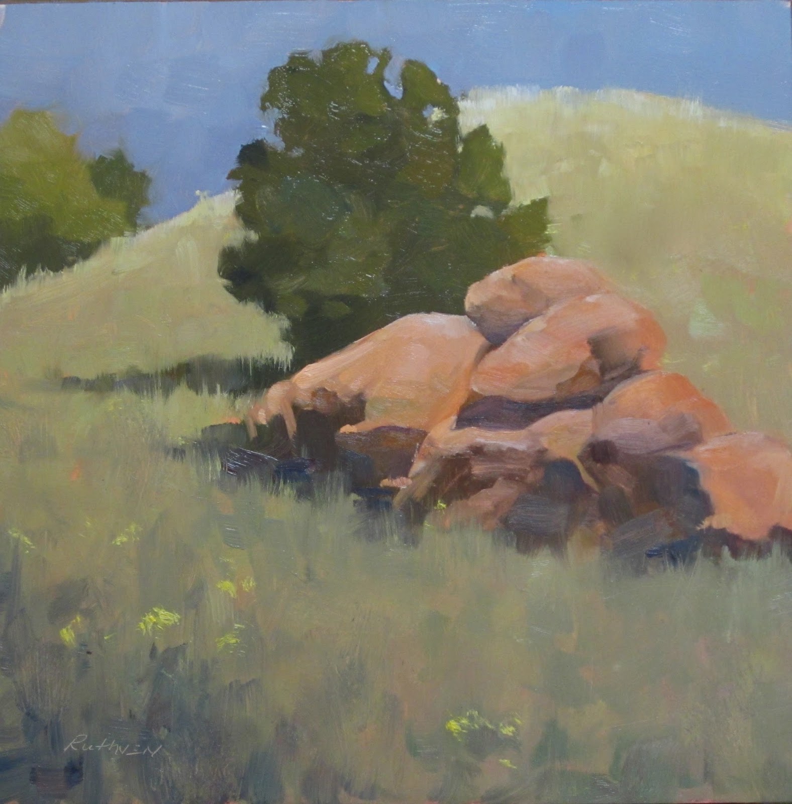 Scott Ruthven Fine Art: Four Paintings, Four Locations, in Fourteen ...