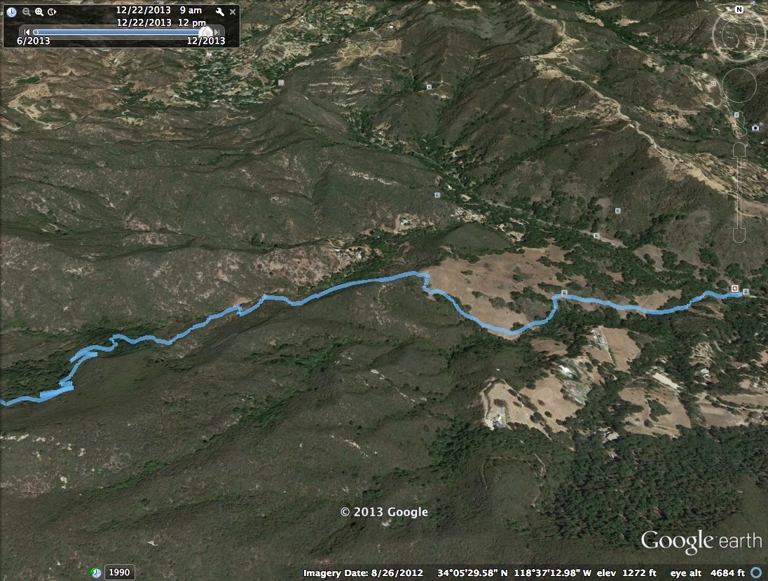 Hiking the Backbone Trail: December 2013