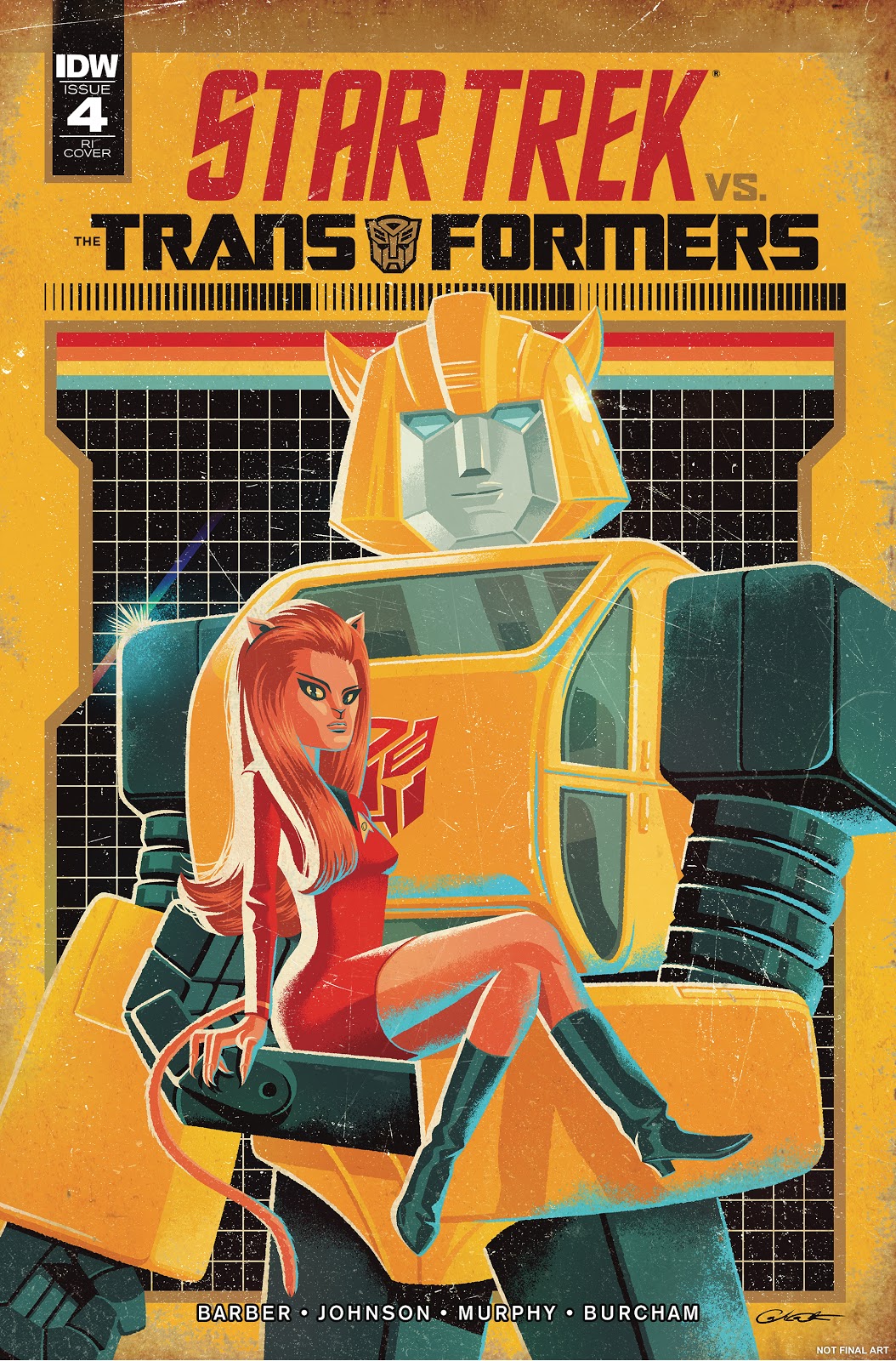 The Trek Collective: Star Trek vs Transformers #4 preview