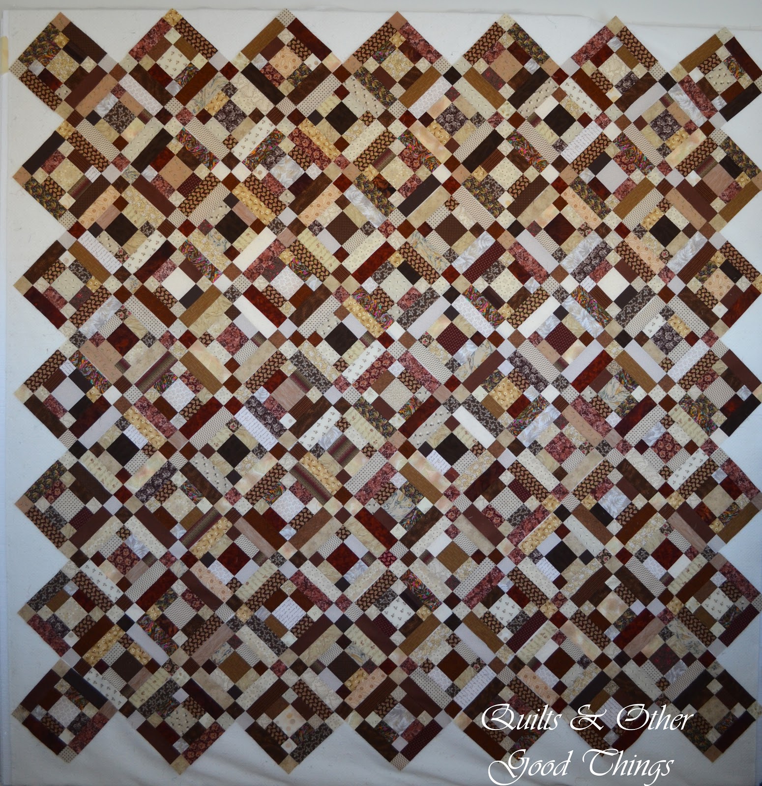 Quilts and Other Good Things: Autumn Chains Quilt Blocks