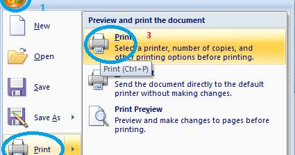 Cara Mencetak Dokumen Dari Microsoft Word Lengkap - cekrisna