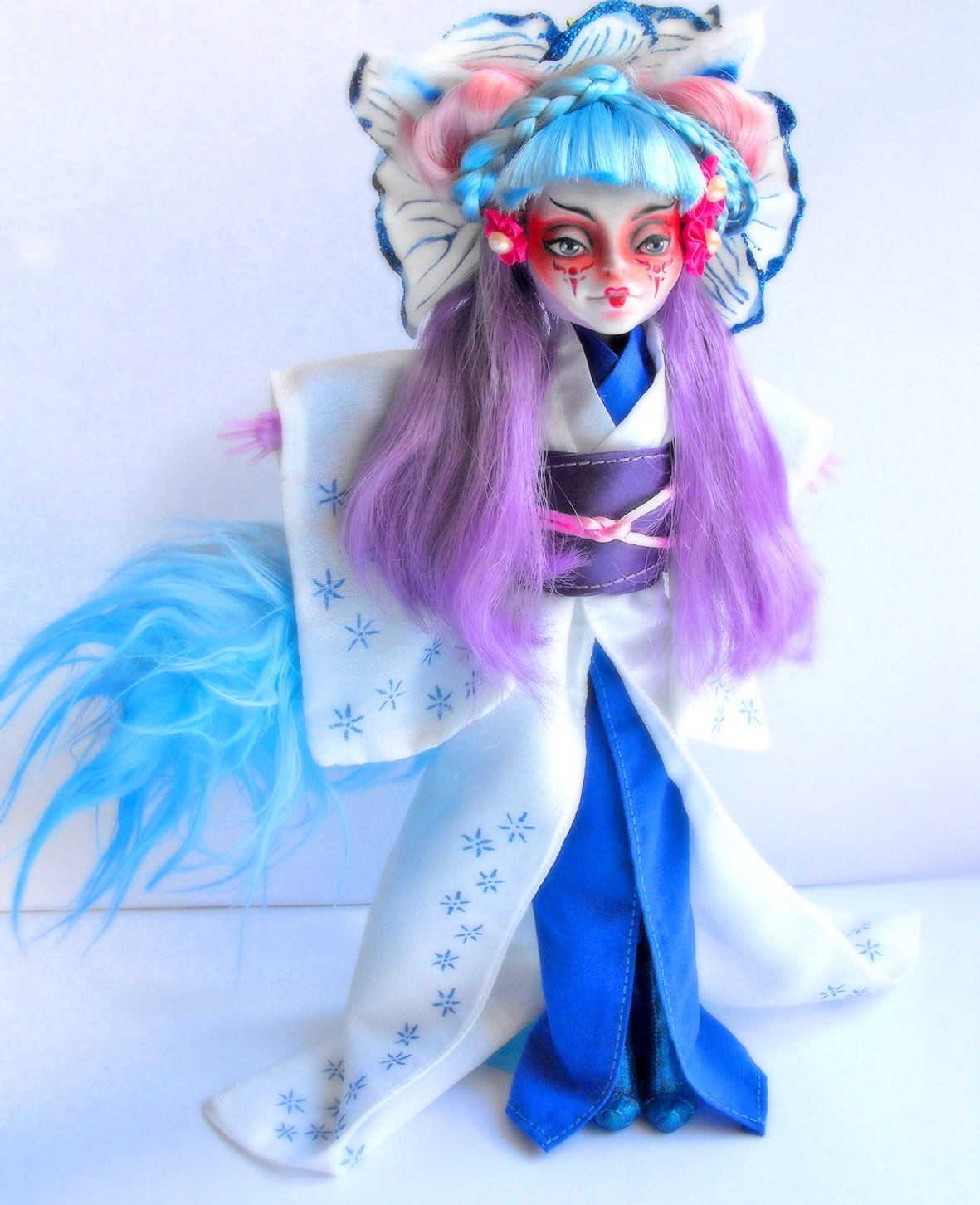 Magikk Monster high ooak dolls and clothes: New MH repaint Oriental ...