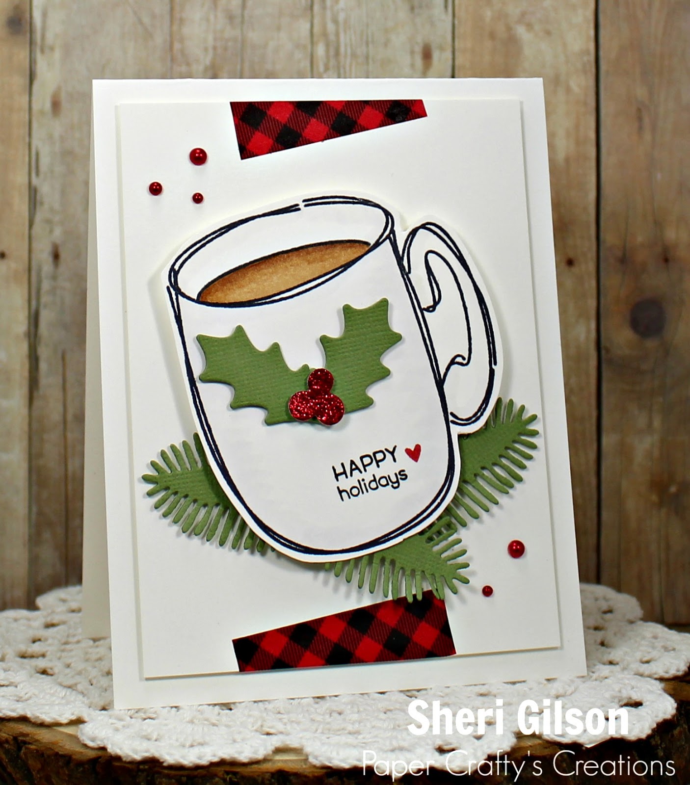 Paper Crafty's Creations : Winter Coffee Lovers Blog Hop | Happy Holidays