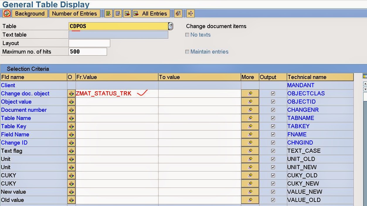 TECHSAP : Creating SAP Change Document Object (SCDO):Using CDHDR ...