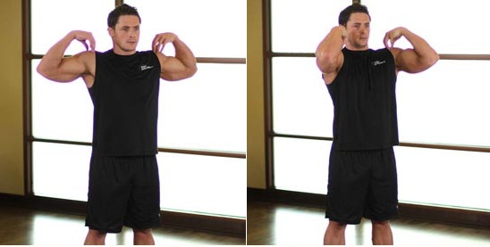 Shoulders stretch ~ How to build muscles