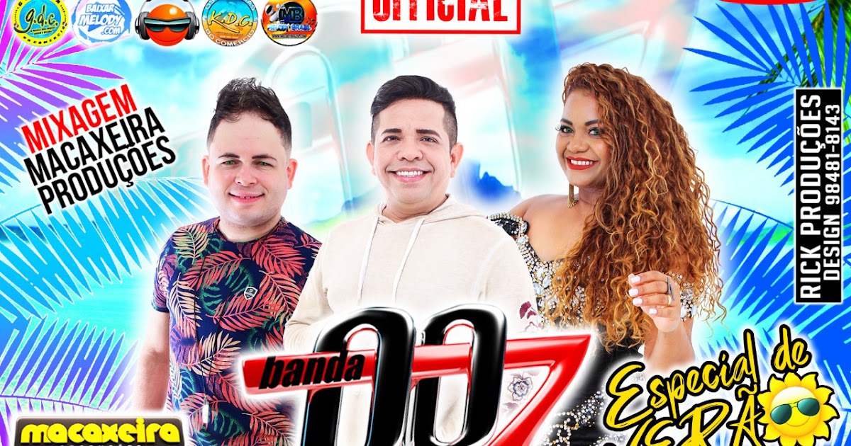 CD BANDA 007 VOL 07 - 2019 OFICIAL - Radio Mania Do Melody