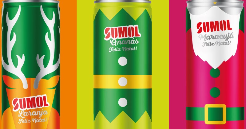 Sumol Christmas Limited Edition on Packaging of the World - Creative ...