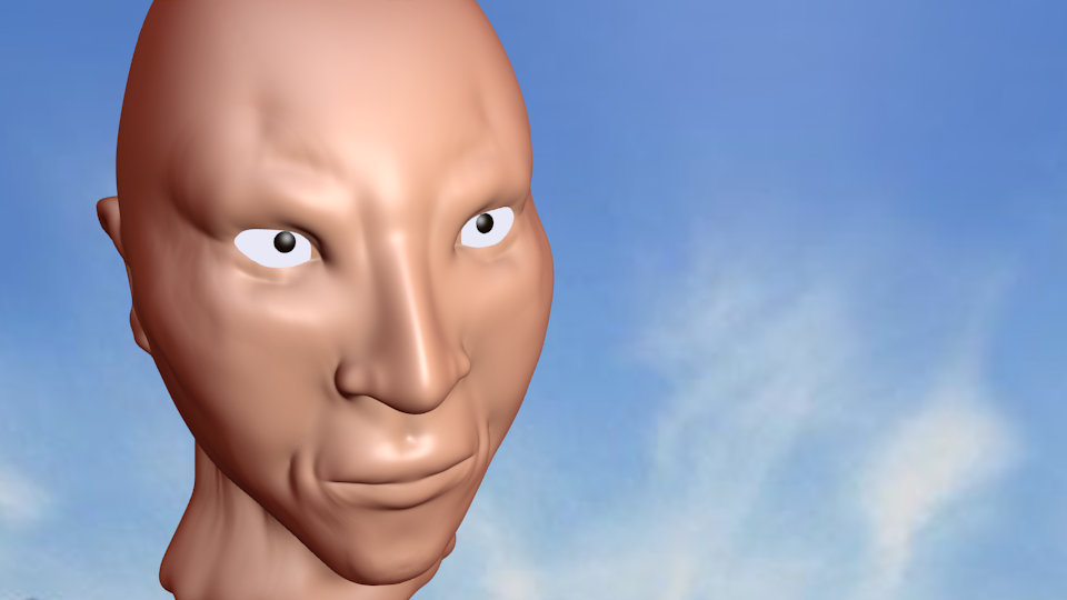 CV Digital Modeling 8 2018: Lina's Head Sculpture