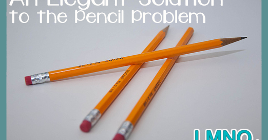 LMNO Pond: An Elegant Solution to the Pencil Problem