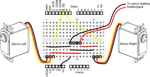 Logik Web: Arduino Tutorial 10: Controllare due servo motore