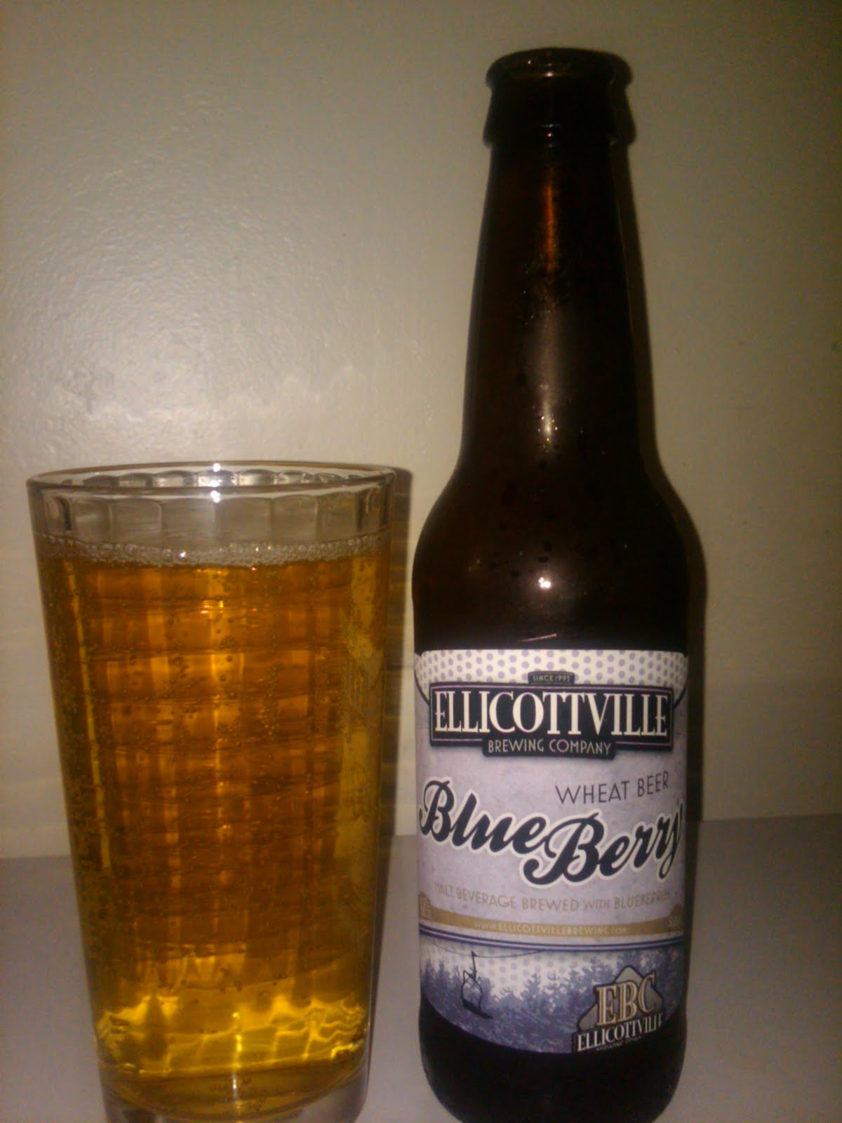Upstate Brews: Ellicottville Brewing Company - Blueberry Wheat