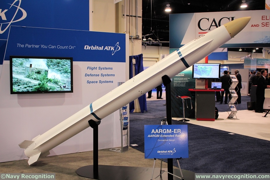 Video: Orbital ATK gets U.S. Navy Contract to Develop AARGM-ER - WAR ...