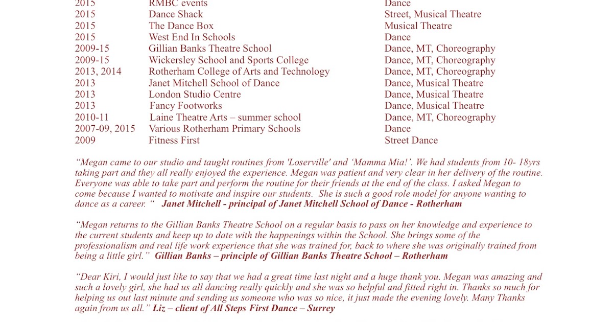 Megan Louch: Task 1a) Continued.....