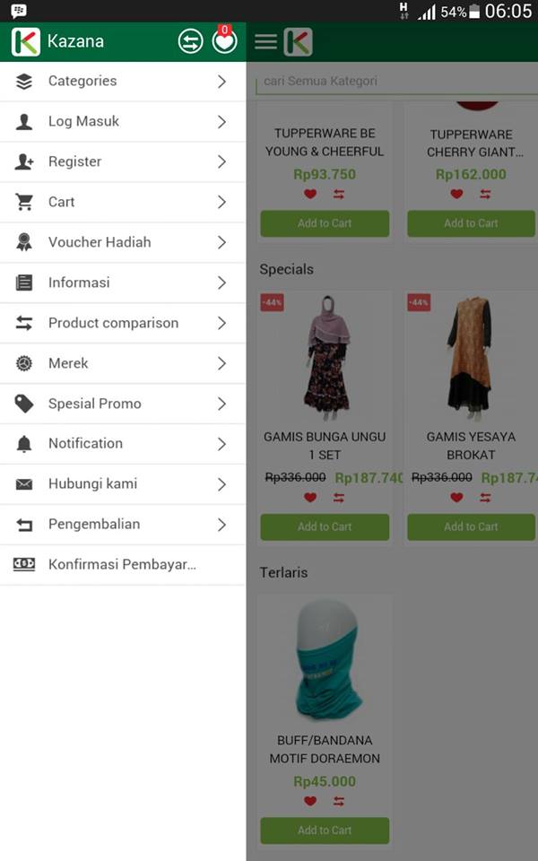 Kemudahan Berbelanja Melalui Kazana Online