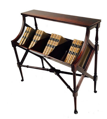 Bookshelf: Library book trough