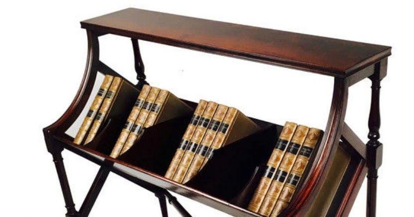 Bookshelf: Library book trough