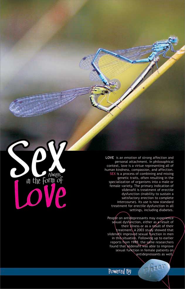 Rakesh Sathawane: Advt Campaign : Viagra