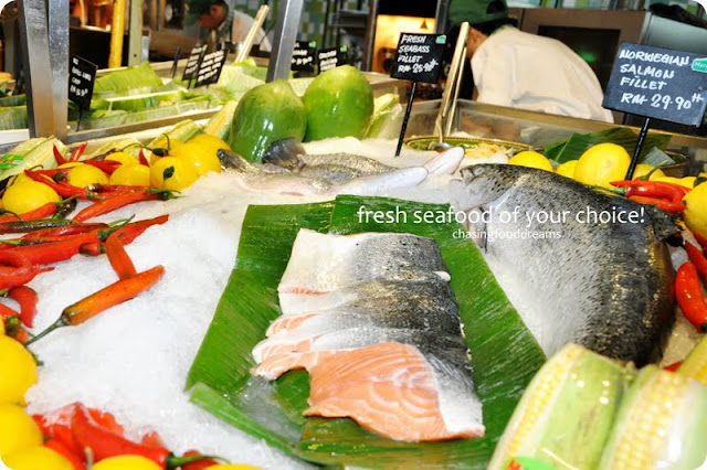 CHASING FOOD DREAMS: Marchè Restaurant, The Curve: It’s All about Fresh ...